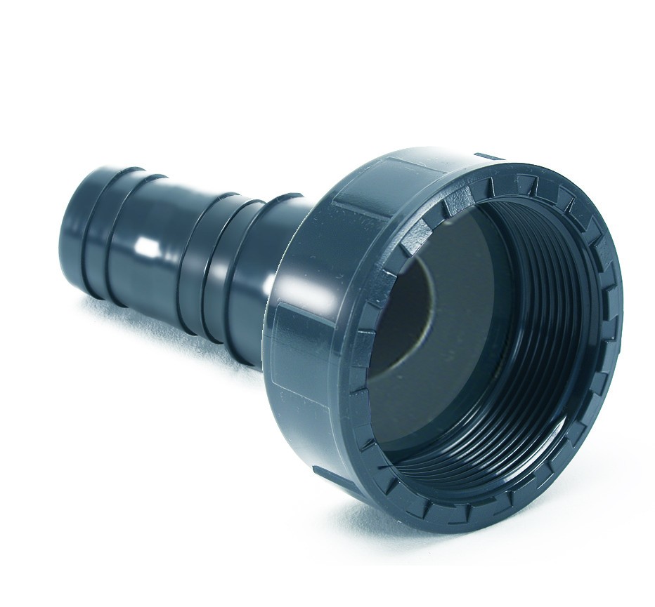 EMBOUT PVC M A COLLER ECROU TOURNANT LAITON - DIP Plastique