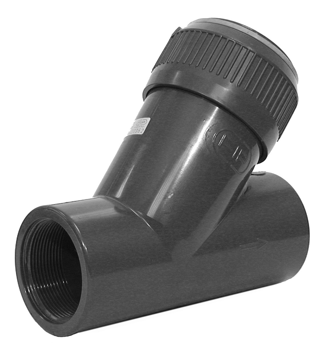 CLAPET ANTI RETOUR PVC A RESSORT/EPDM TARAUDE - DIP Plastique